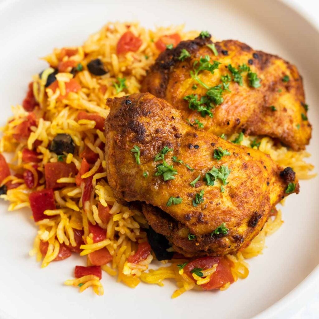 North African Spiced Chicken - Love & Good Stuff