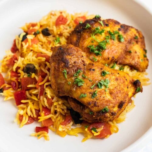 North African Spiced Chicken - Love & Good Stuff