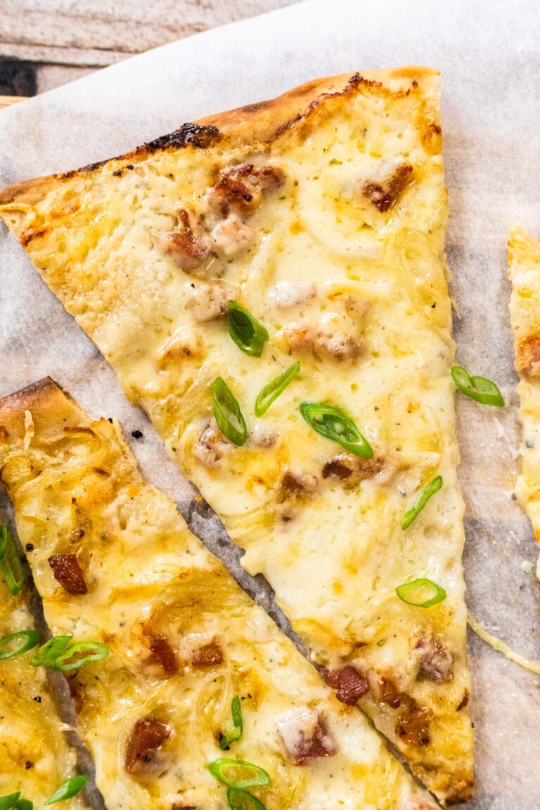 Flammkuchen (German Pizza) - Love & Good Stuff